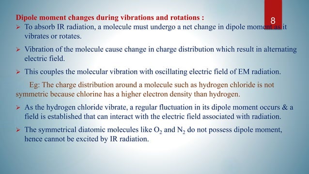 IR - Spectroscopy, theory, modes of vibration and sample handling. by ...