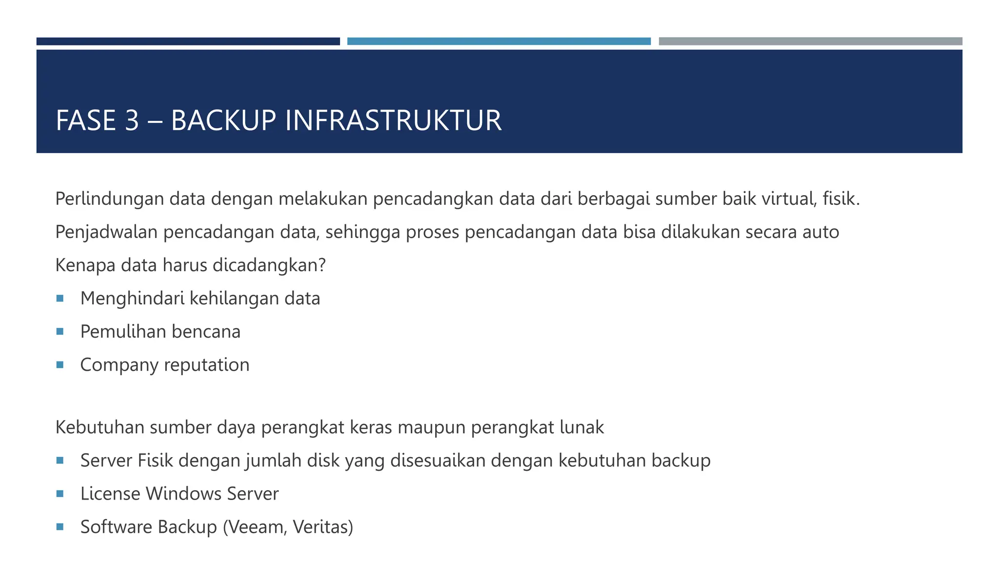 Infrastructure pada jaringan perusahaan- | PPTX