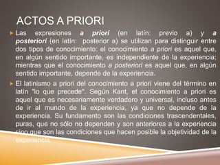 Infracciones y sanciones// Actos APRIORI | PPTX