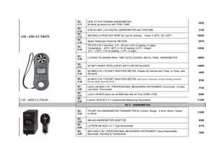 Infra Control Systems Price List And Catalogue PPT