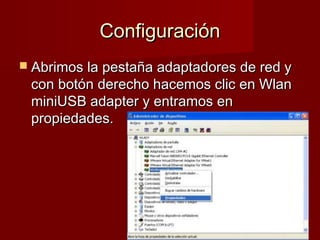 Infraestructura y ad hoc | PPT