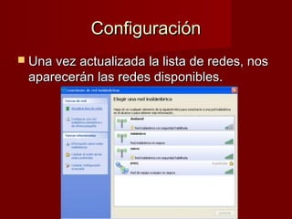Infraestructura y ad hoc | PPT