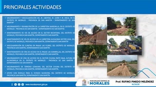 Rendición de cuentas de la Sub Gerencia de Infraestructura.pptx