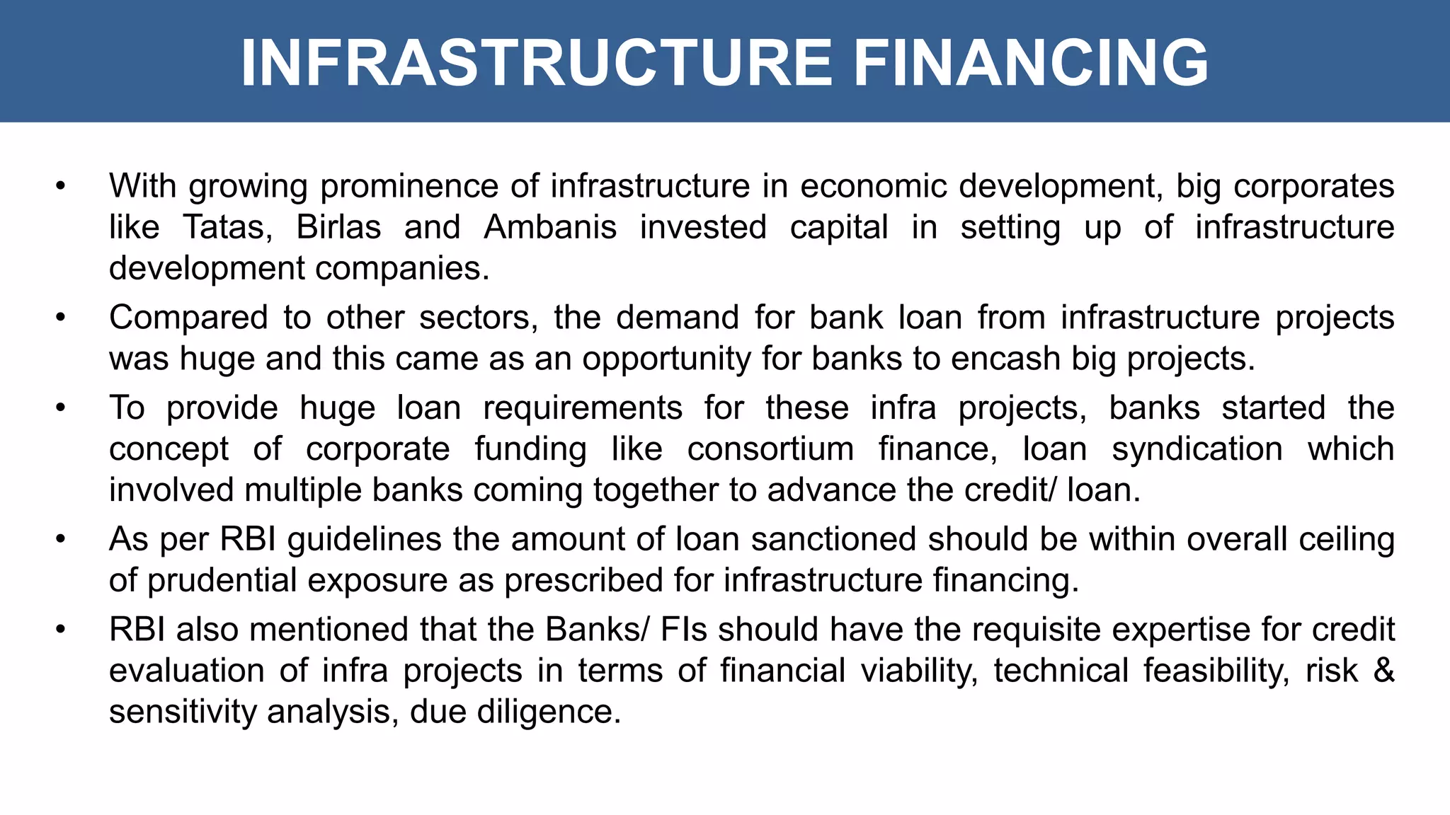 Infrastructure Financing | PPTX