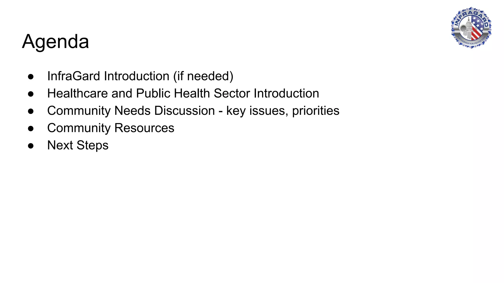 Greater Cincinnati Infragard Healthcare and Public Health Sector | PPT