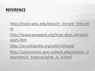 Infrared | PPTX | Science