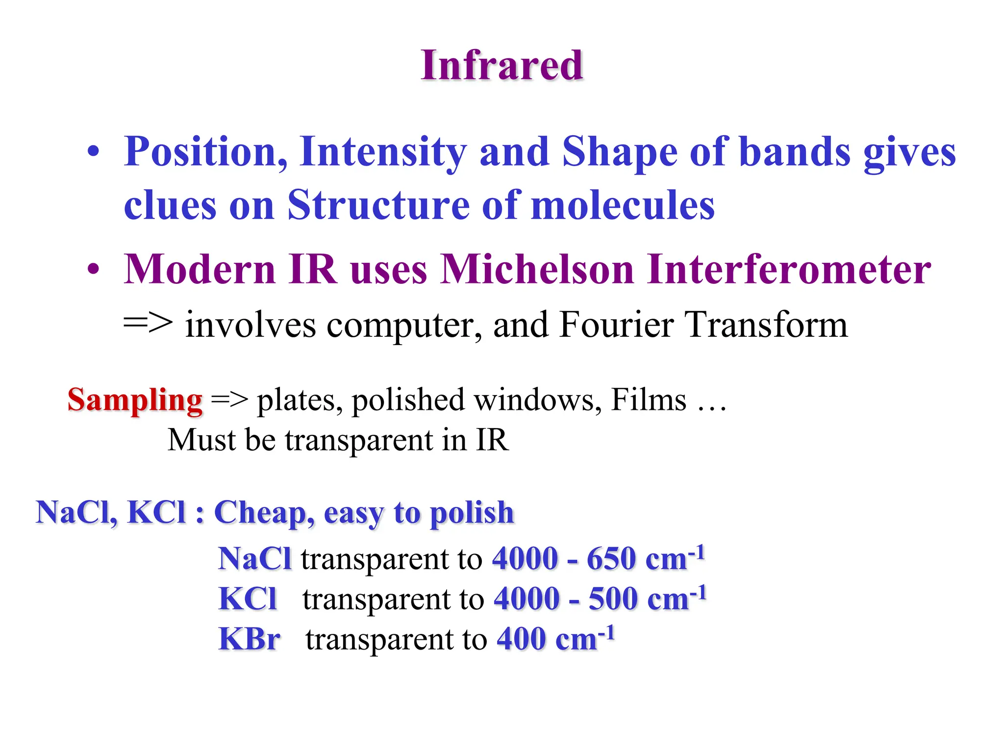Infrared.ppt mass NMR mass and it spectroscopy | PPT
