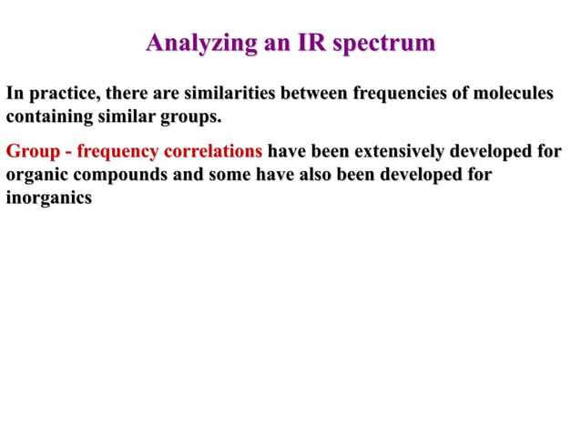 Infrared.ppt mass NMR mass and it spectroscopy | PPT