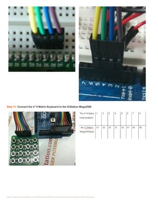 Infrared matrix-password-input-system-with-arduino | PDF | Computer Peripherals | Computing