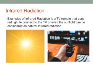 Infrared - Radiation for Science 10 lesson | PPTX