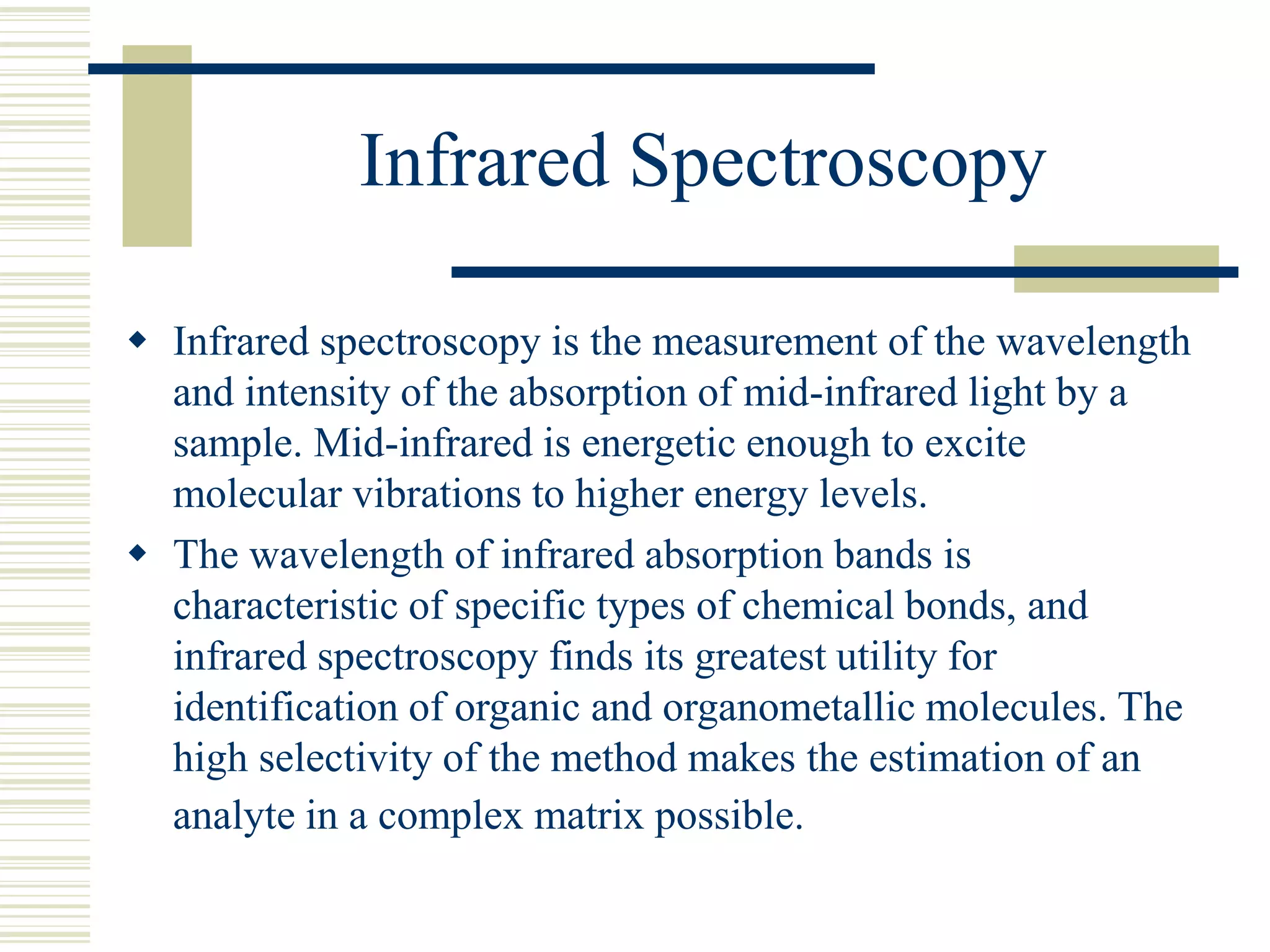 Infrared-Spectroscopy-ppt.pptx | Chemistry | Science