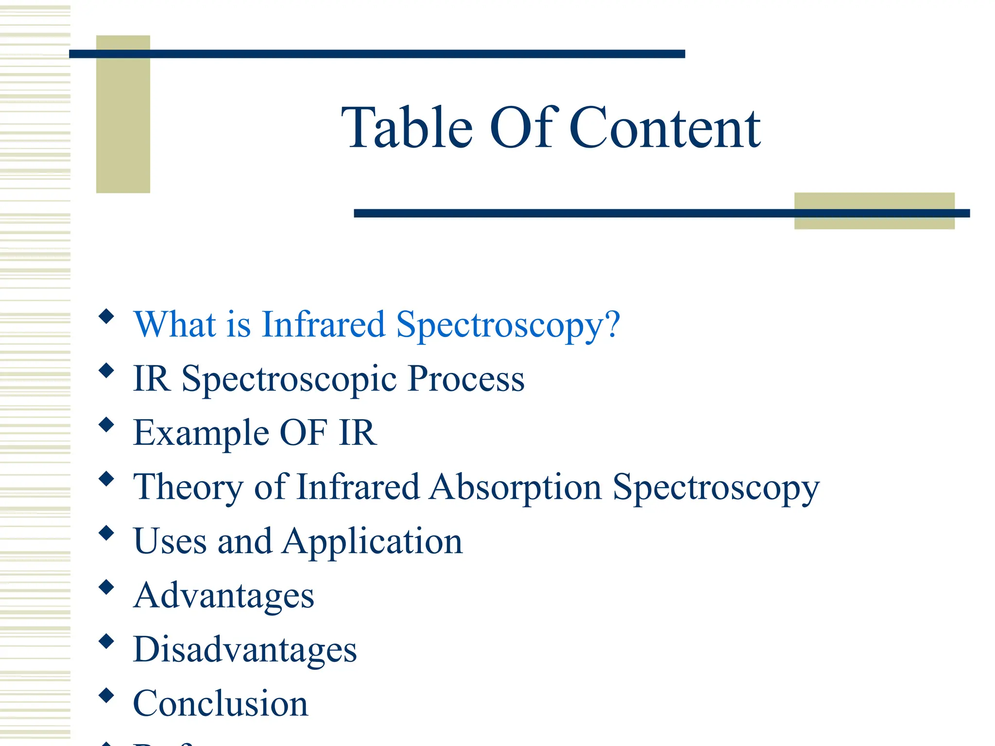Infrared-Spectroscopy-ppt.pptx info bysi | PPTX | Chemistry | Science