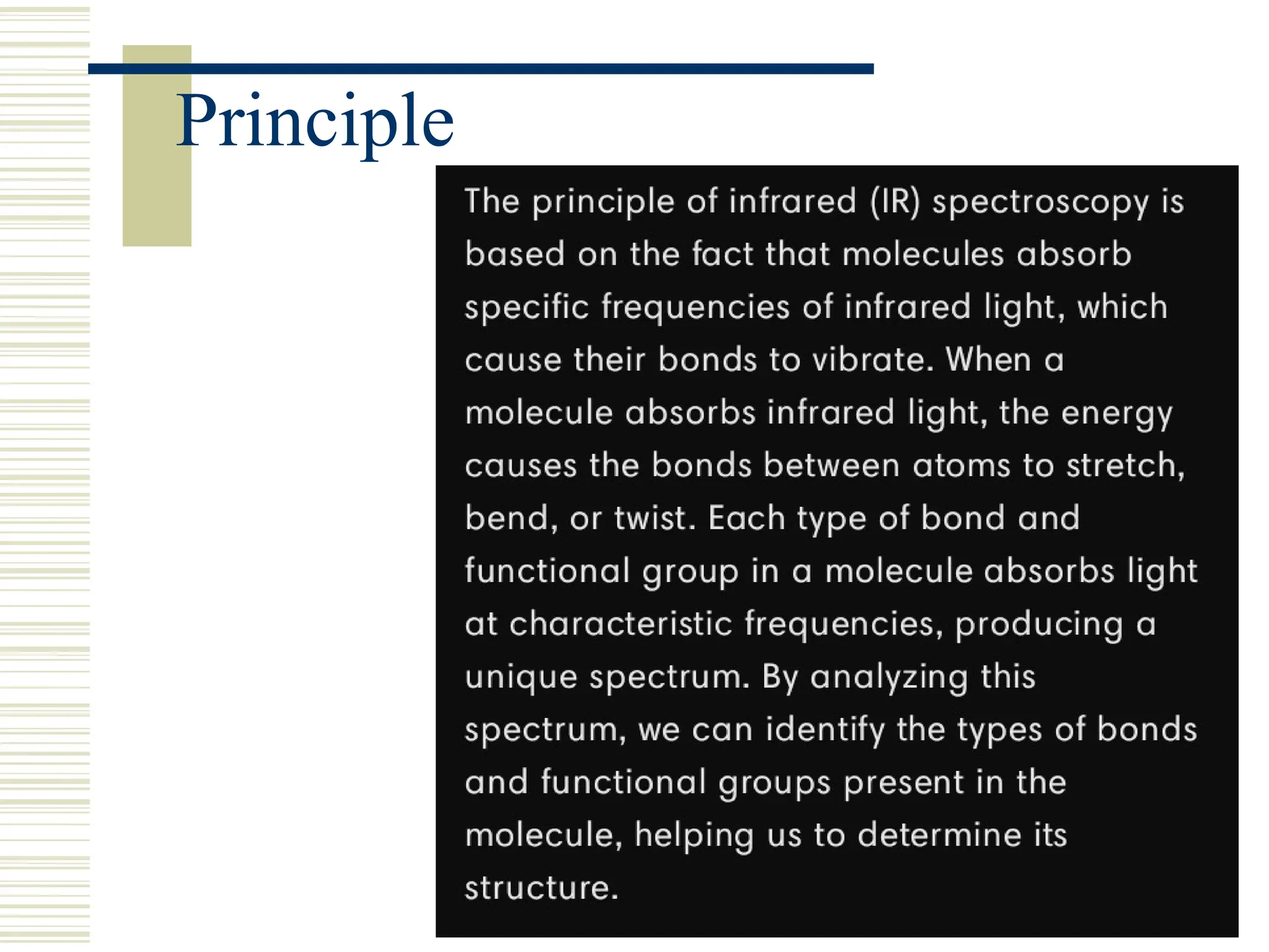Infrared-Spectroscopy-ppt.pptx info bysi | PPTX | Chemistry | Science