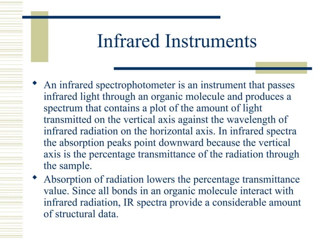 Infrared-Spectroscopy-ppt.pptx info bysi | PPTX | Chemistry | Science