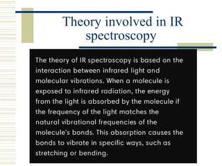 Infrared-Spectroscopy-ppt.pptx info bysi | PPTX | Chemistry | Science
