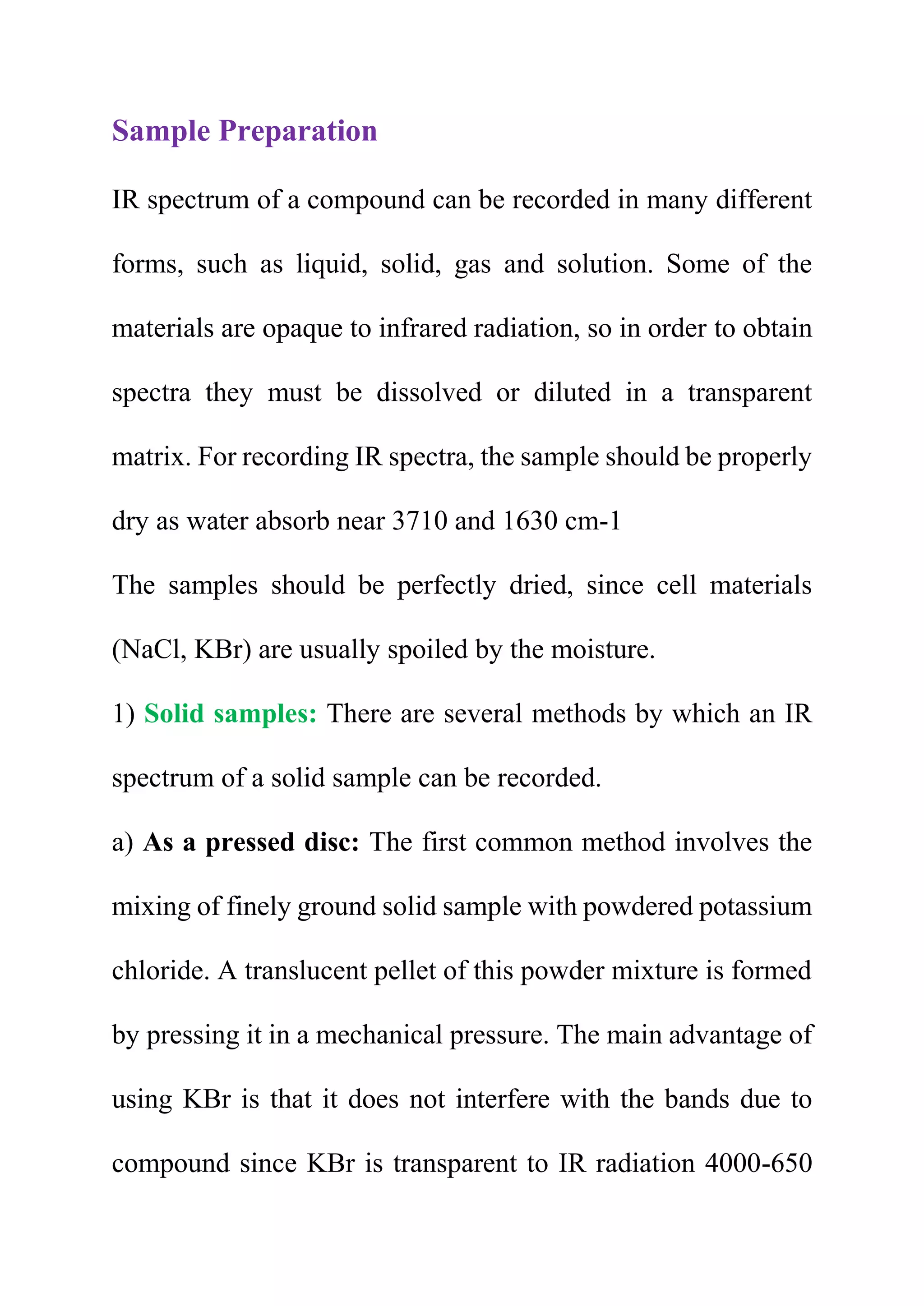 Infrared absorption spectroscopy Sampling Technique.pdf