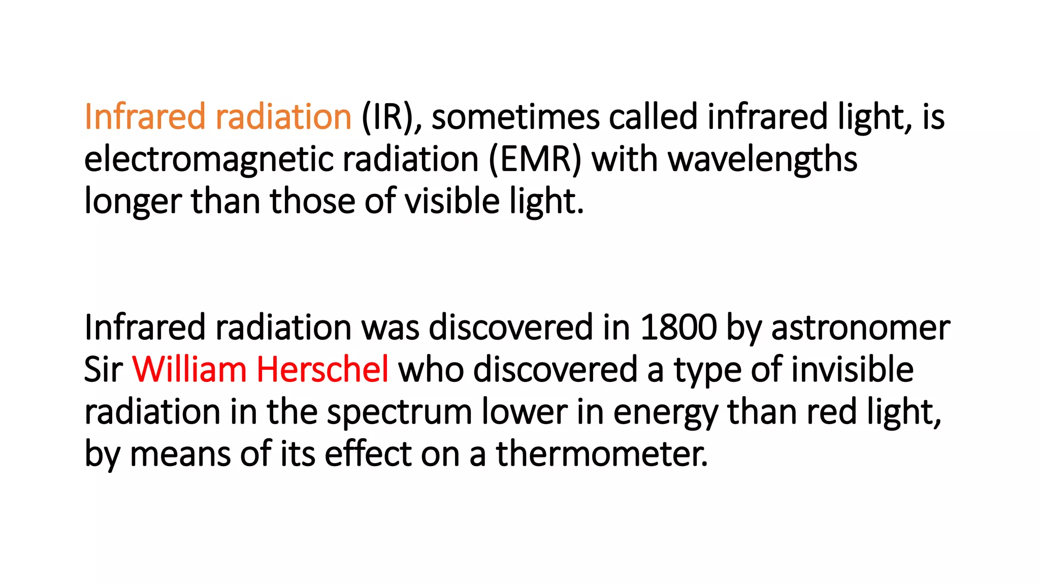 Infrared detector | PPTX