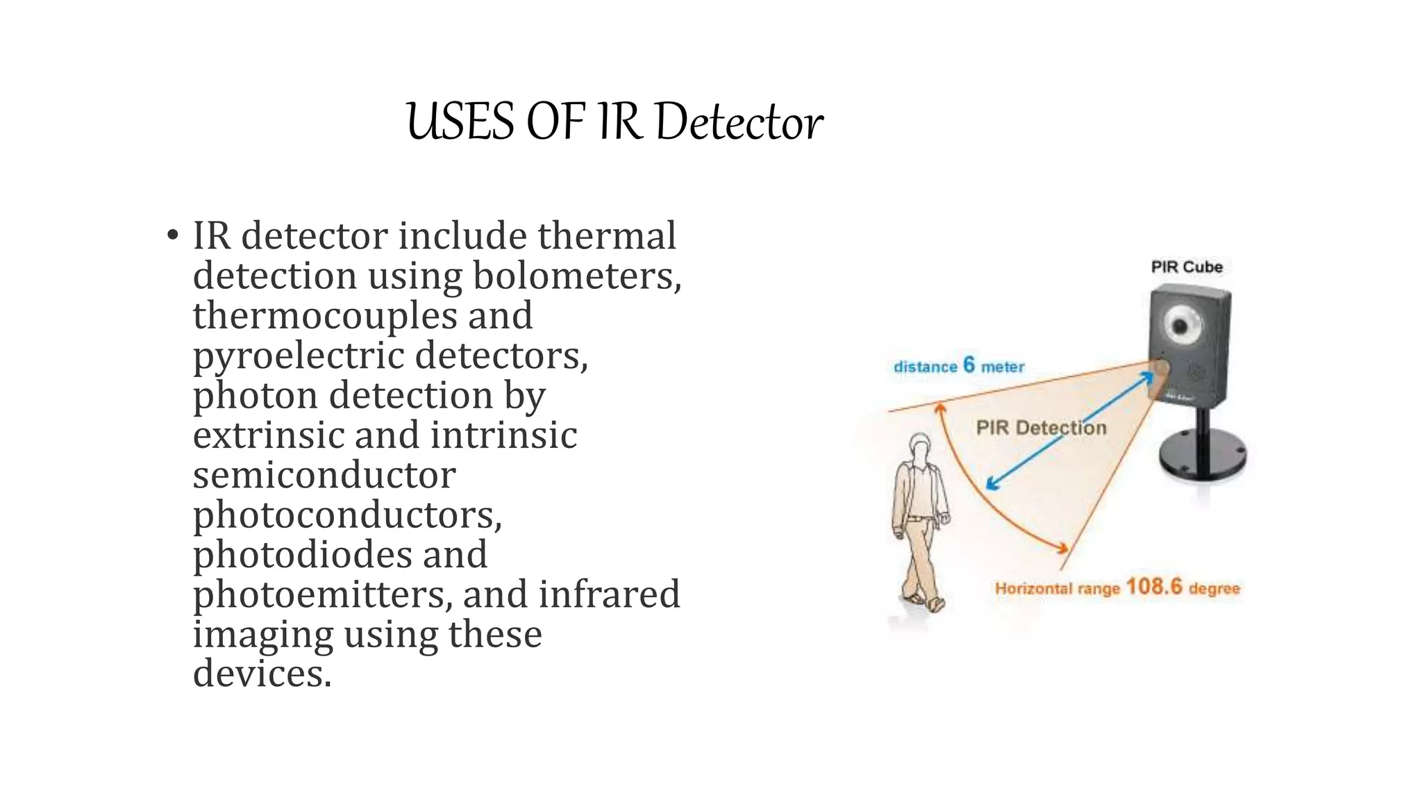 Infrared detector | PPTX