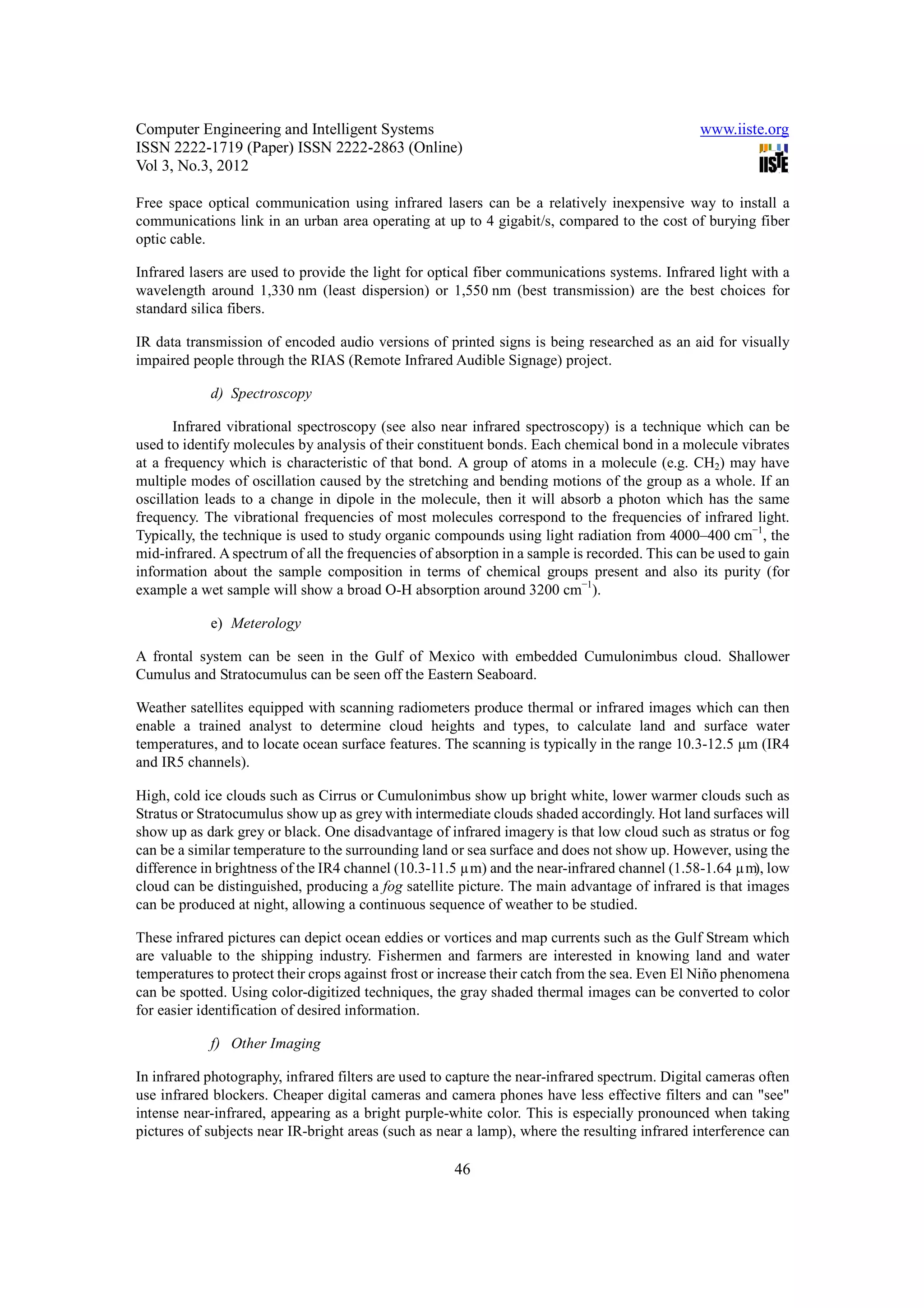 Infrared image enhancement using wavelet transform | PDF