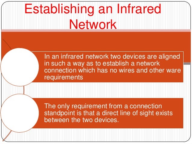 Infrared in mobile communications and networks