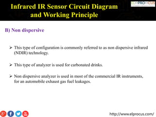 Infrared IR Sensor Circuit Diagram and Working Principle | PPTX