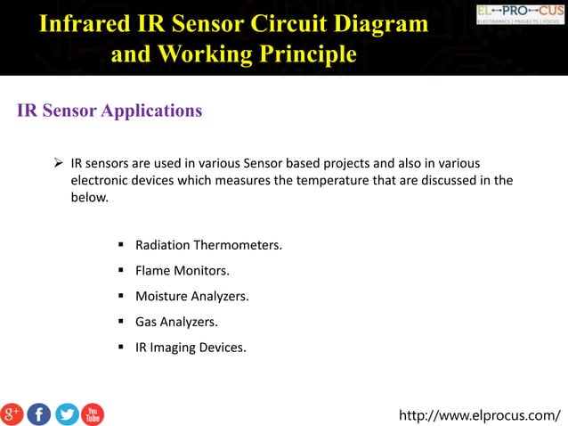 Infrared IR Sensor Circuit Diagram and Working Principle | PPTX ...