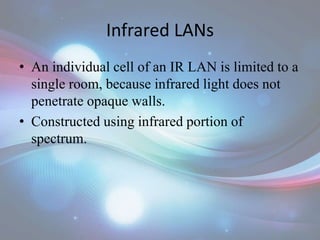 Infrared lan's | PPTX