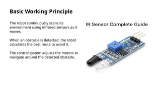 Infrared Obstacle Avoidance Robot by using arduino.pptx