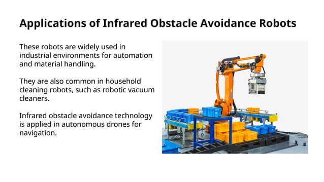 Infrared Obstacle Avoidance Robot by using arduino.pptx