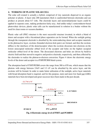 Infrared plastic solar cell @1000KV Technologies 9030844877 | PDF