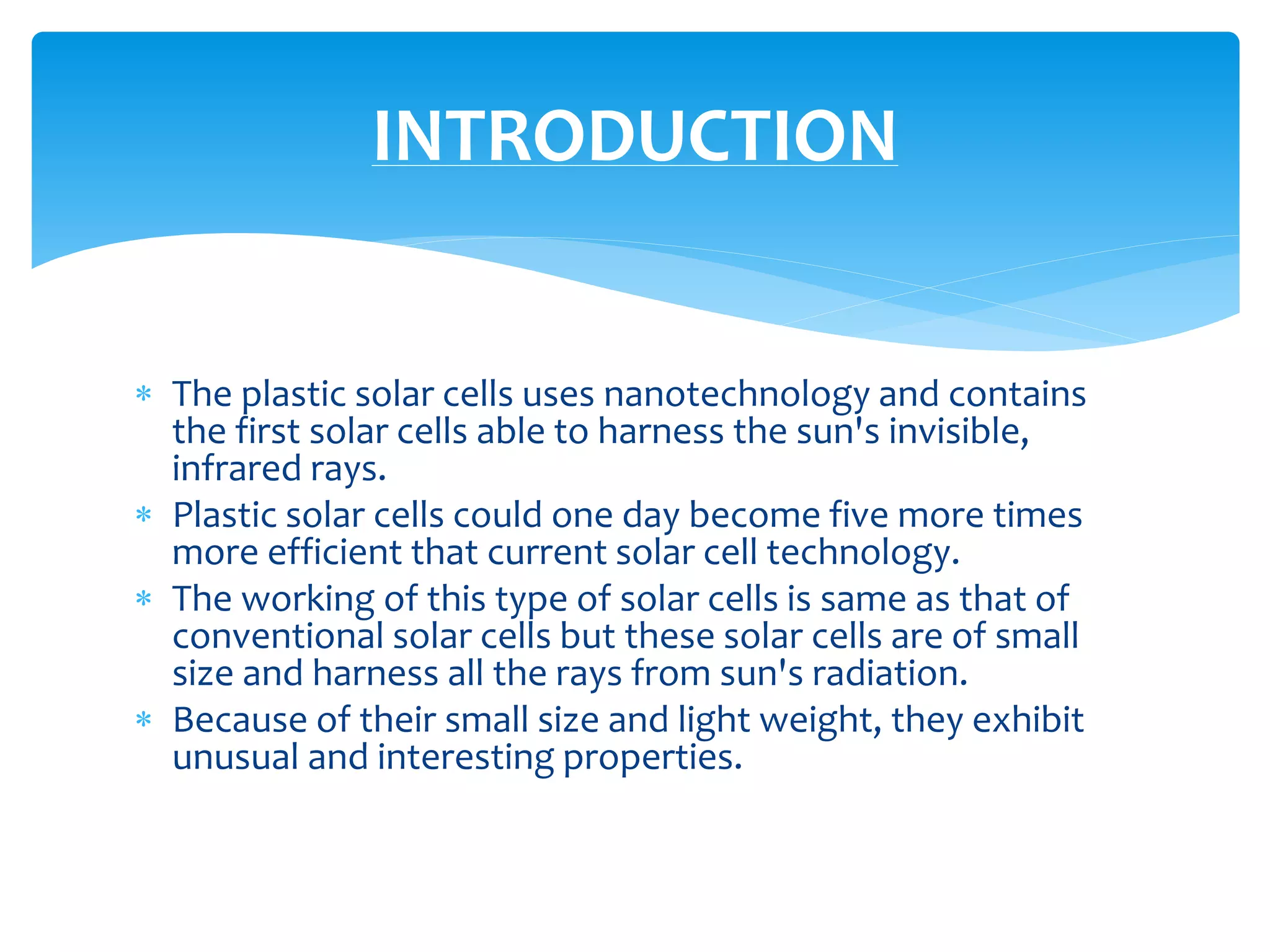 INFRARED PLASTIC SOLAR CELL.pptx