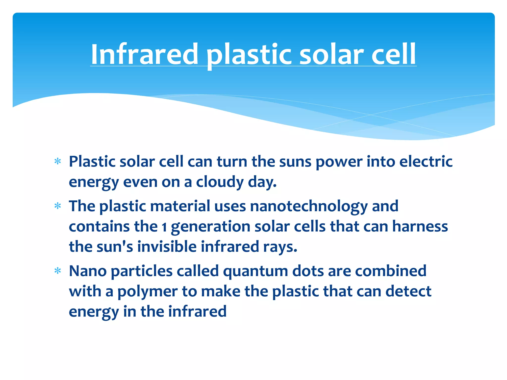 INFRARED PLASTIC SOLAR CELL.pptx