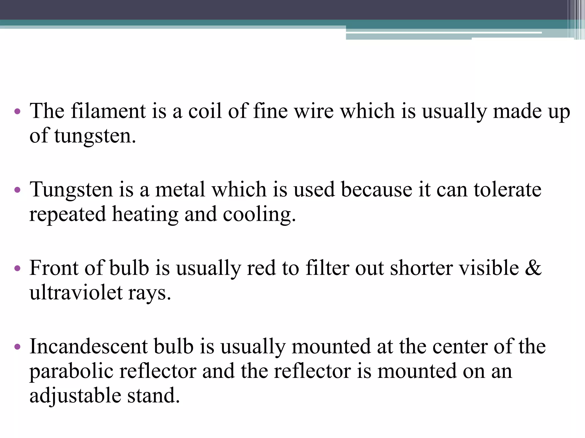 Infrared radiation (irr) | PPTX