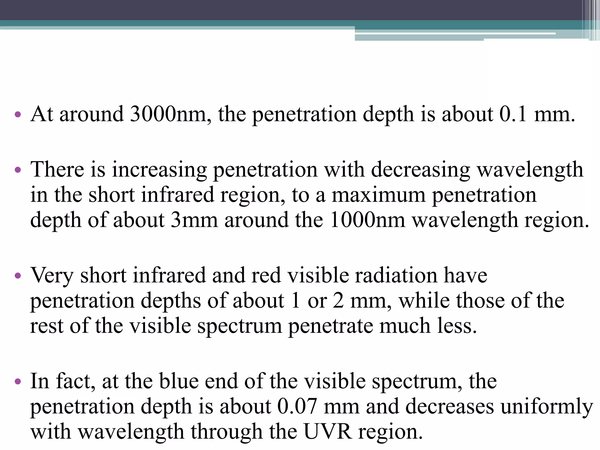 Infrared radiation (irr) | PPTX