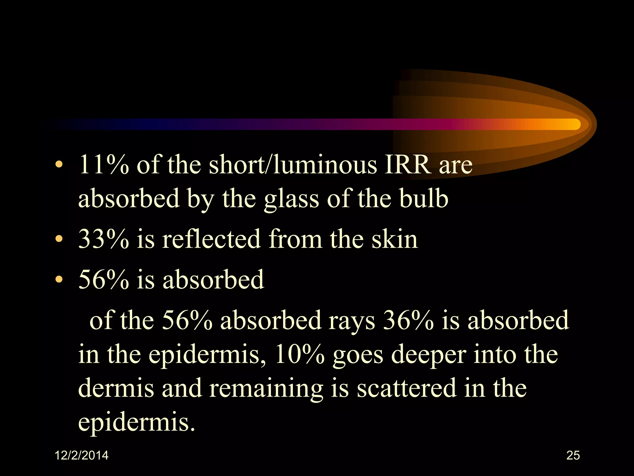 Infra red radiations | PPTX