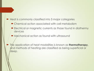Infrared Radiations.ppt Electrotherapy lecture for dpt department | PPT