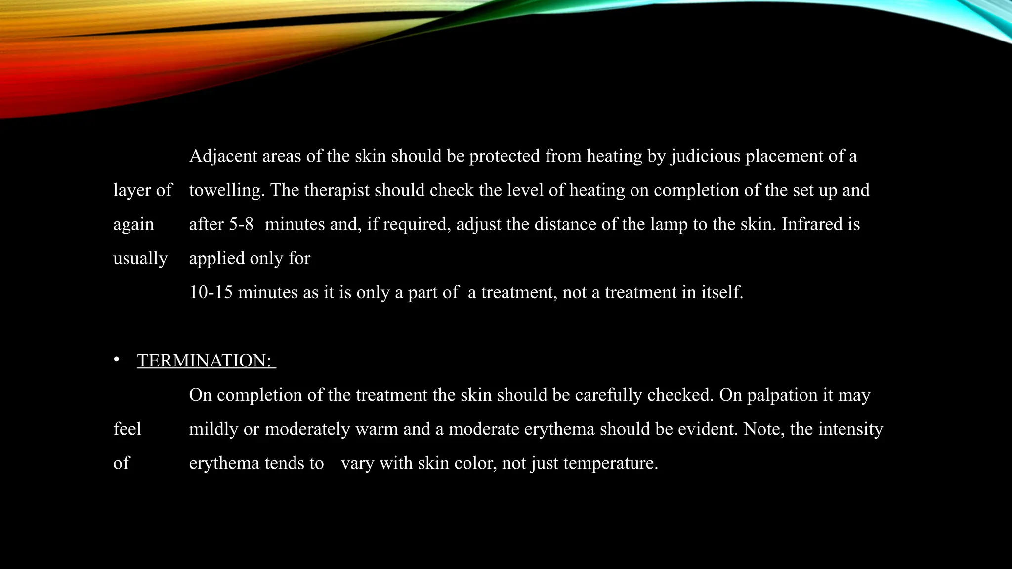 Infrared Radiation Therapy in Physiotherapy | PPTX