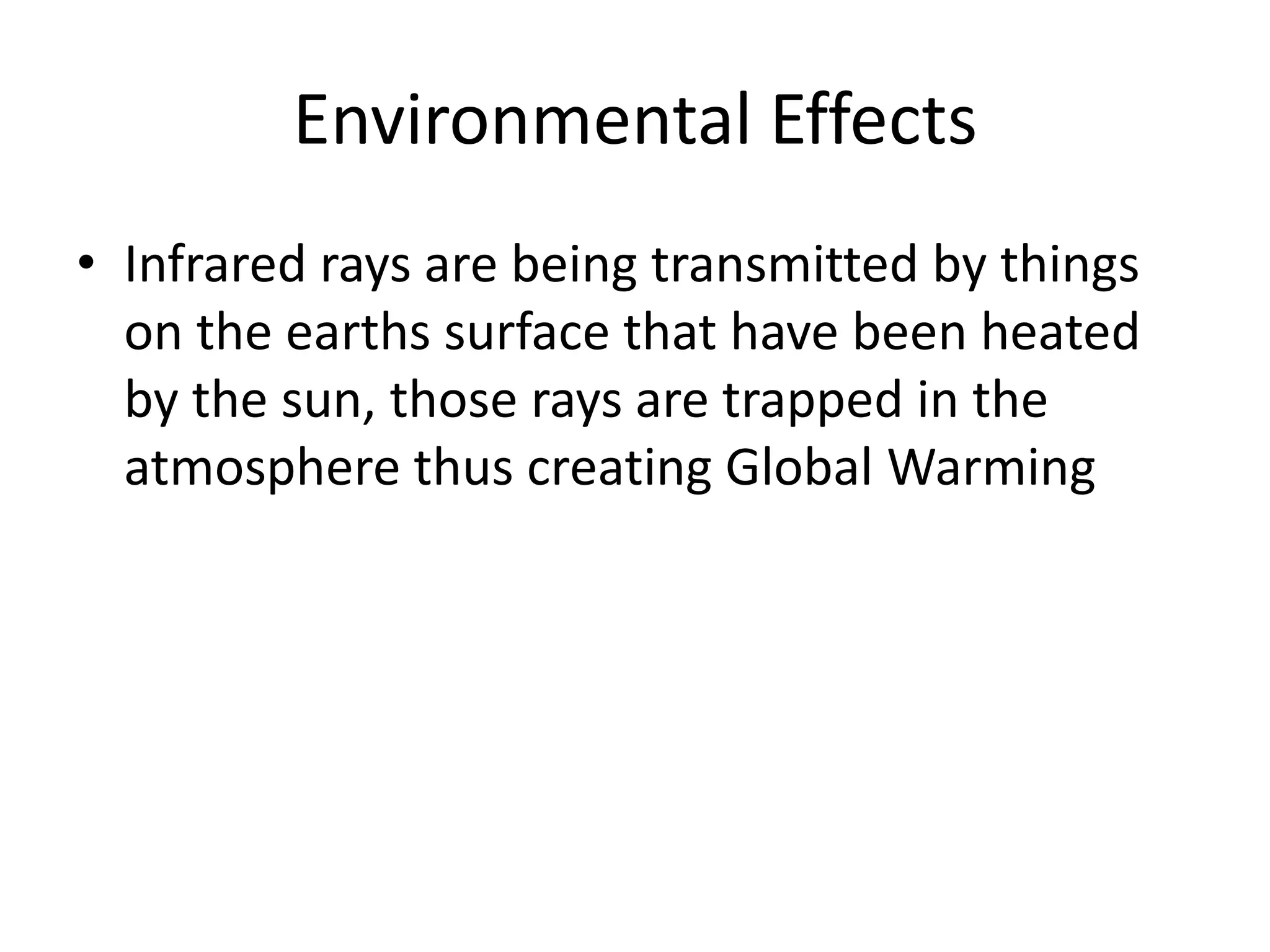 Infrared rays | PPTX