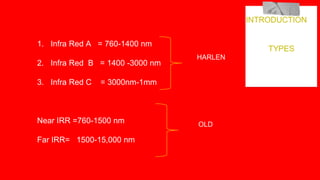 Infra red rays | PPTX