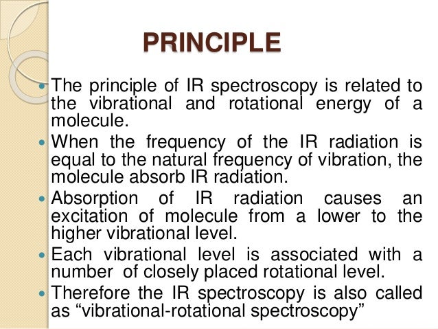 Infrared spectroscopy