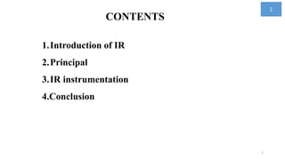 Infrared spectroscopy | PPTX