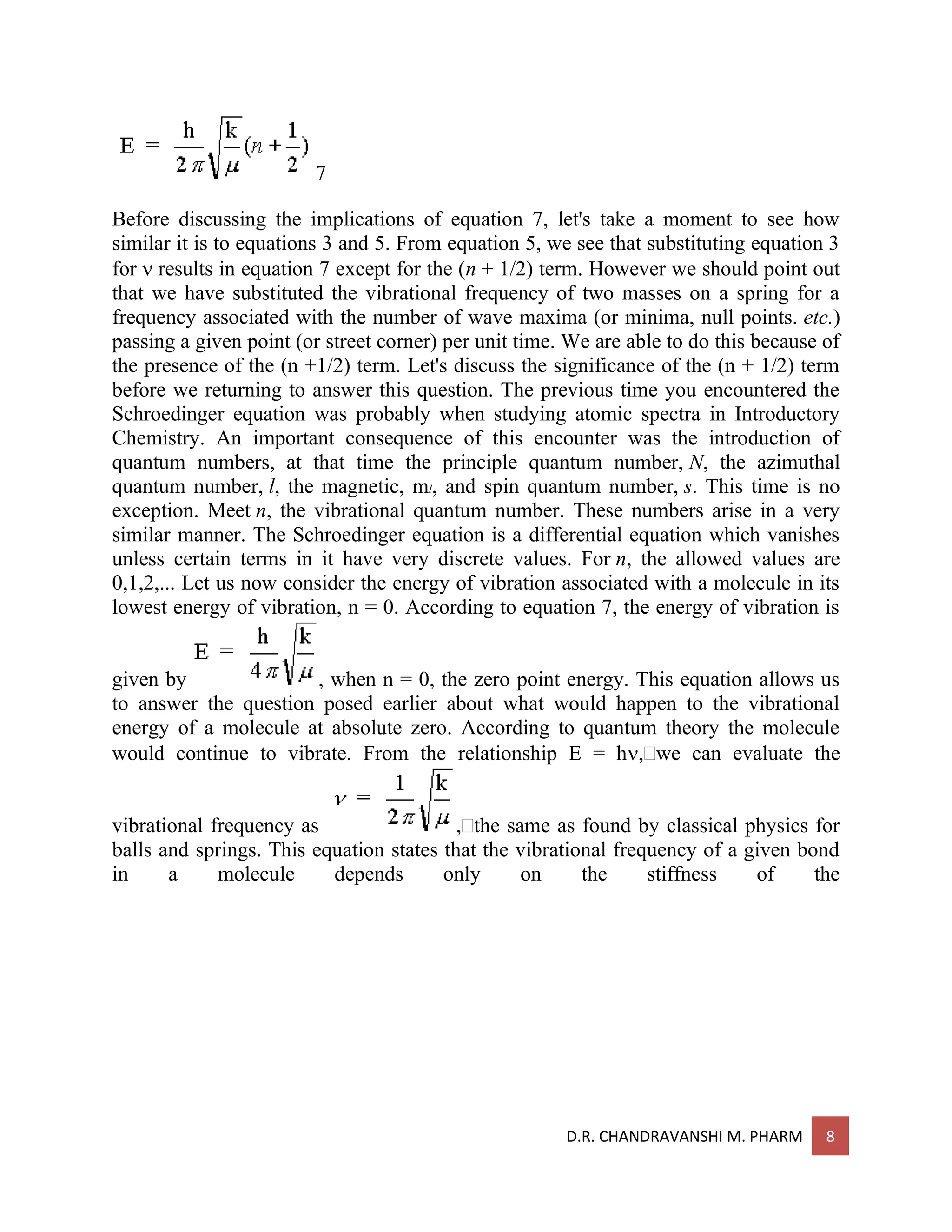 Infrared spectroscopy IR | PDF | Chemistry | Science