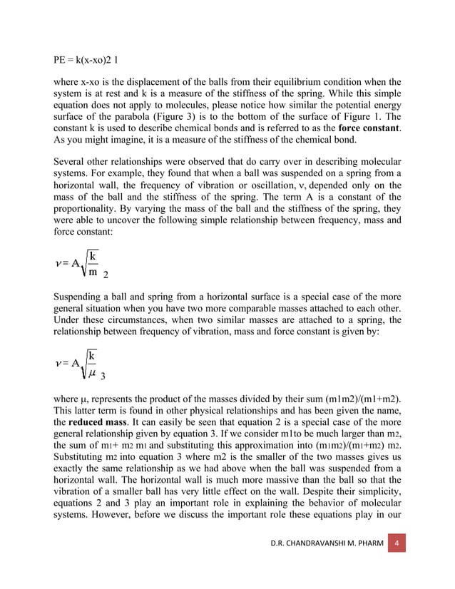 Infrared spectroscopy IR | PDF