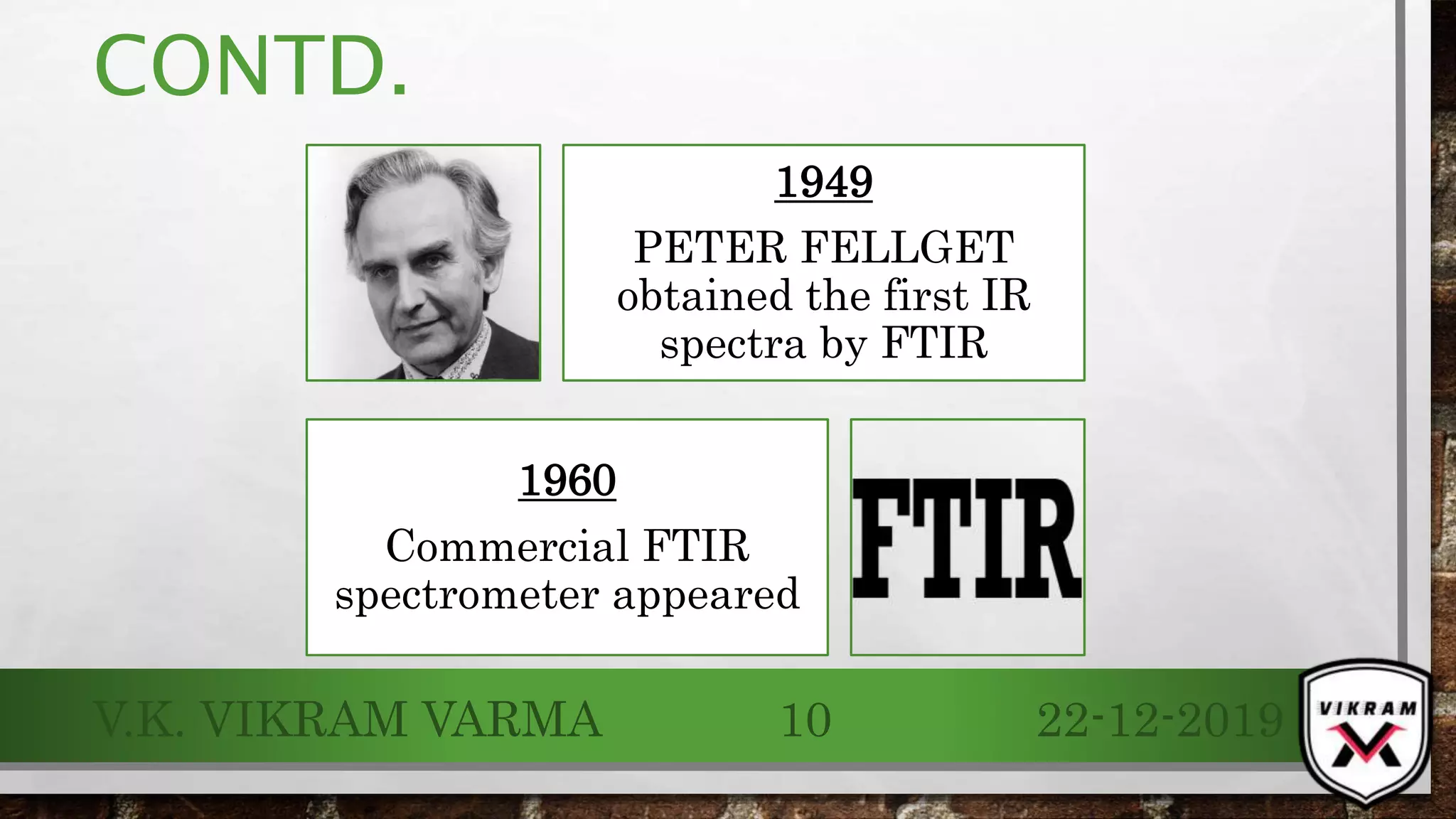 Infrared spectroscopy(IR) & FTIR (Analytical Technique) | PPTX