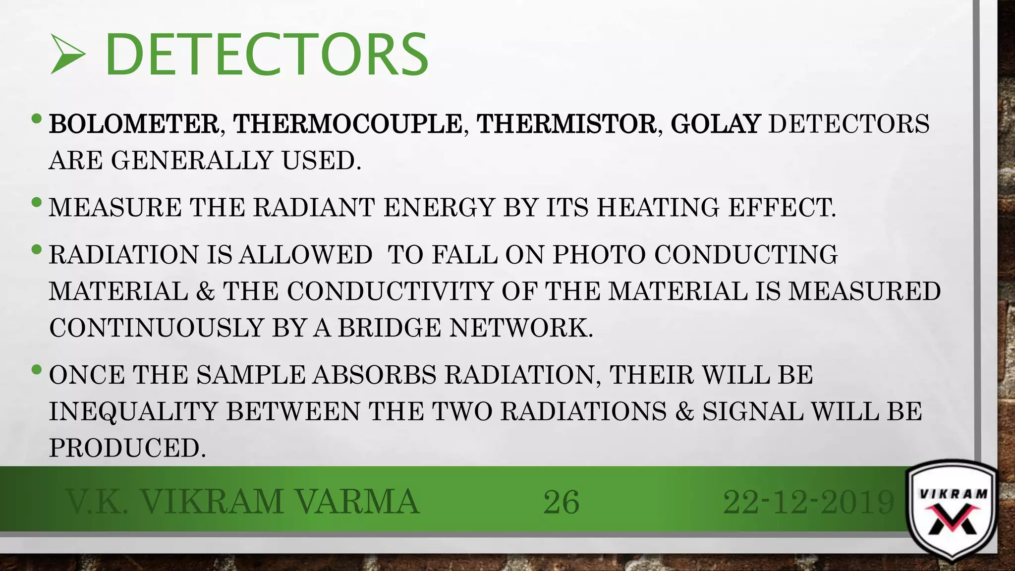 Infrared spectroscopy(IR) & FTIR (Analytical Technique) | PPTX