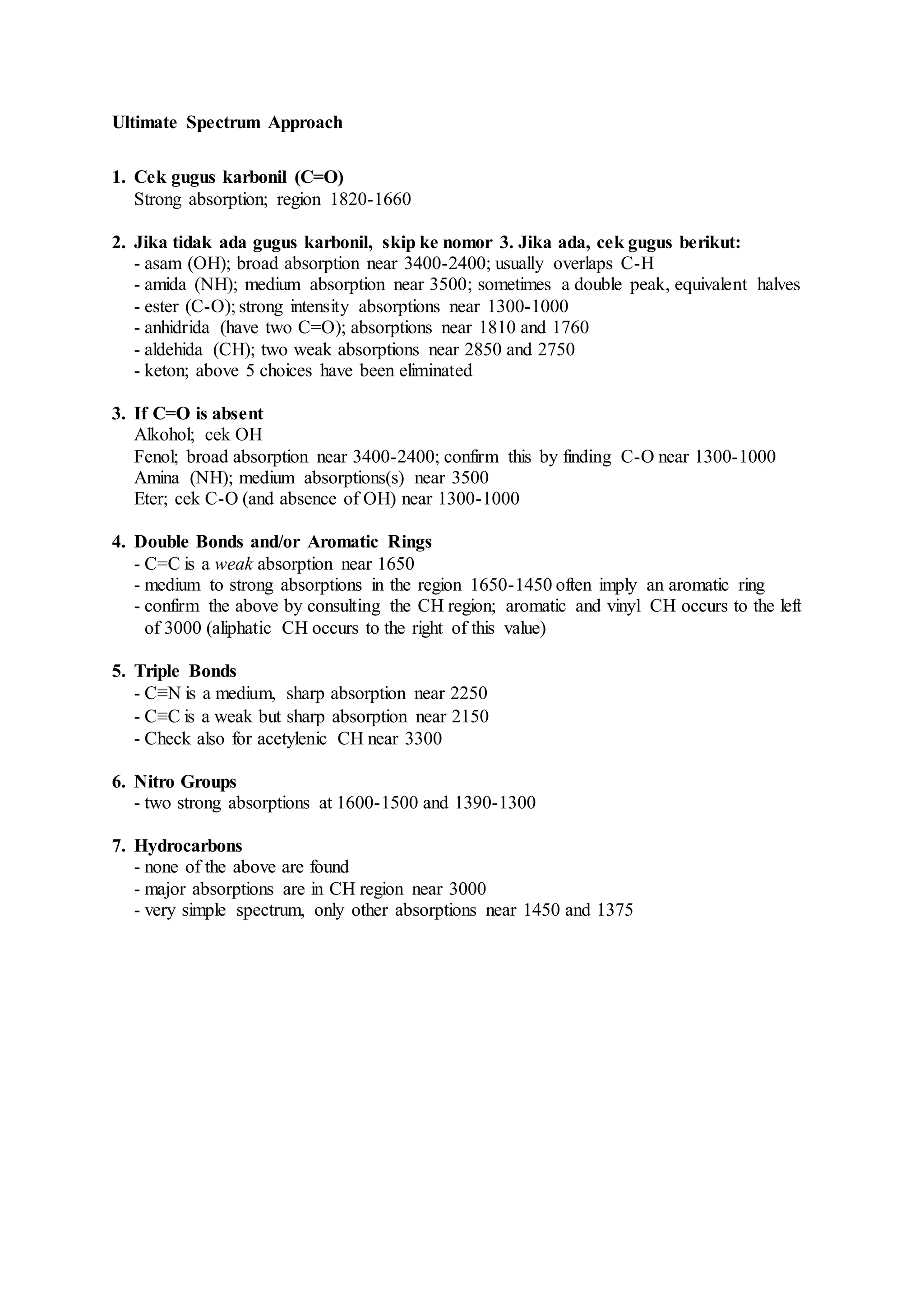Infrared Spectroscopy | PDF