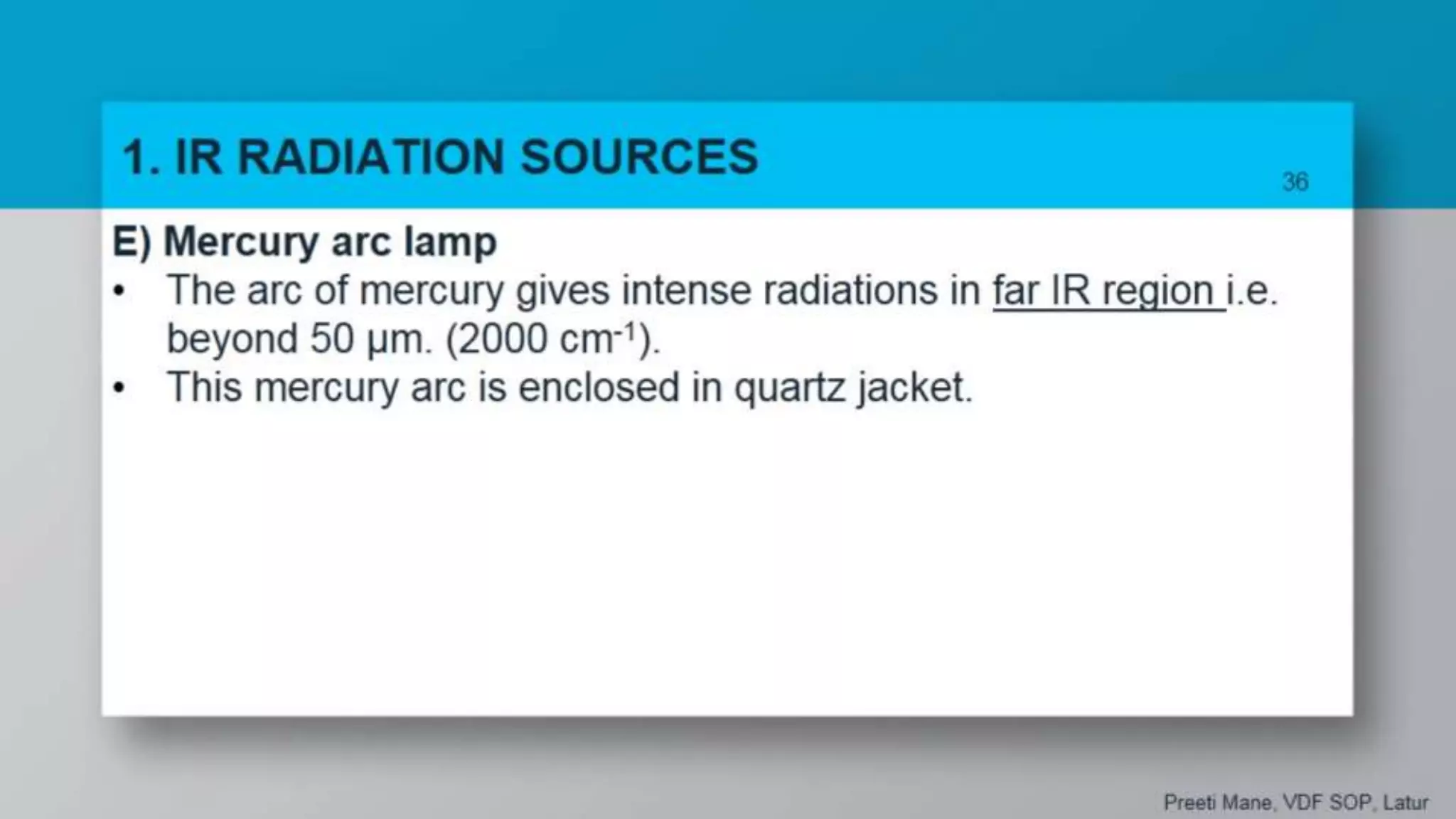 Infrared spectroscopy as per PCI | PPT