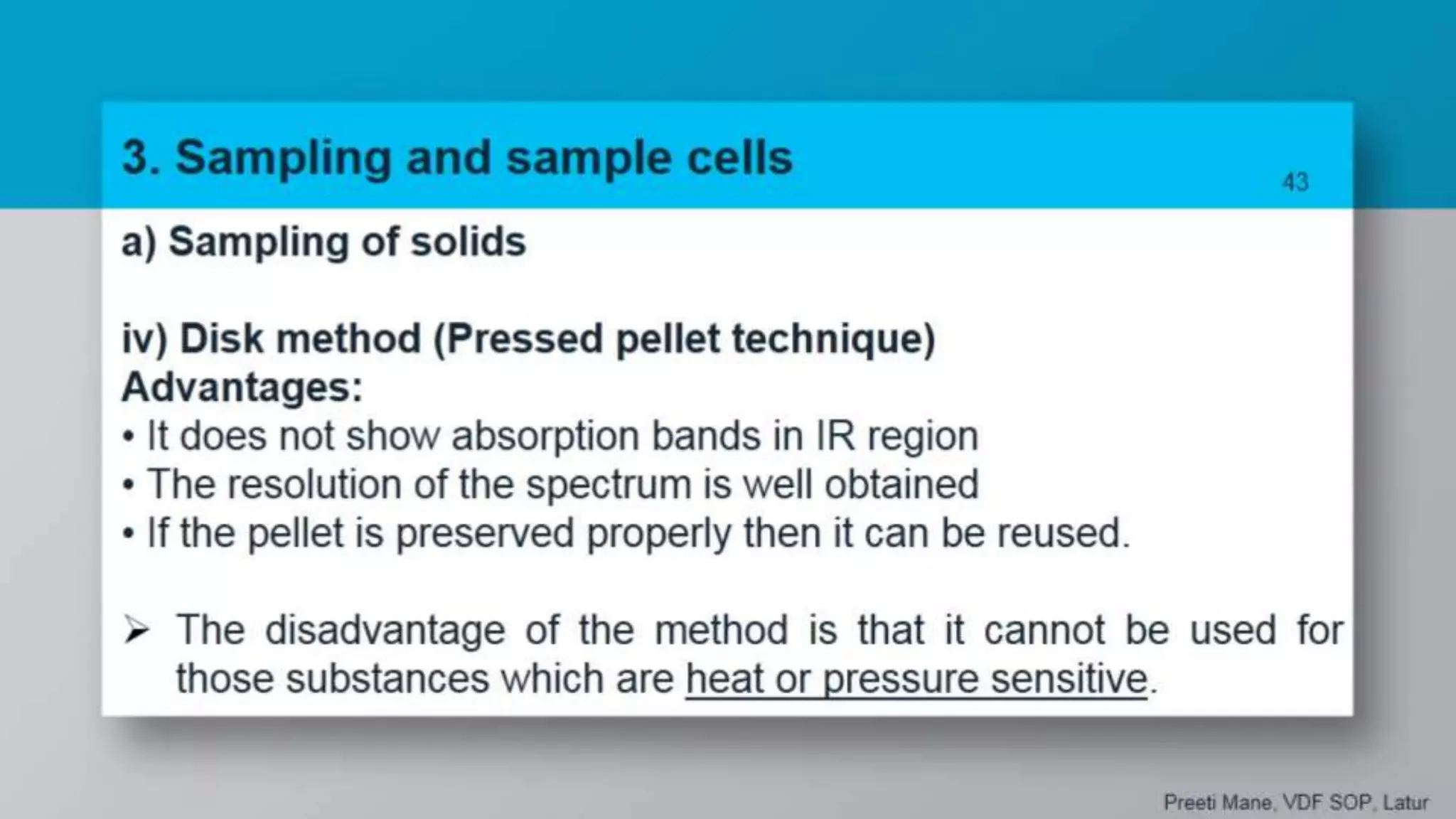 Infrared spectroscopy as per PCI | PPT