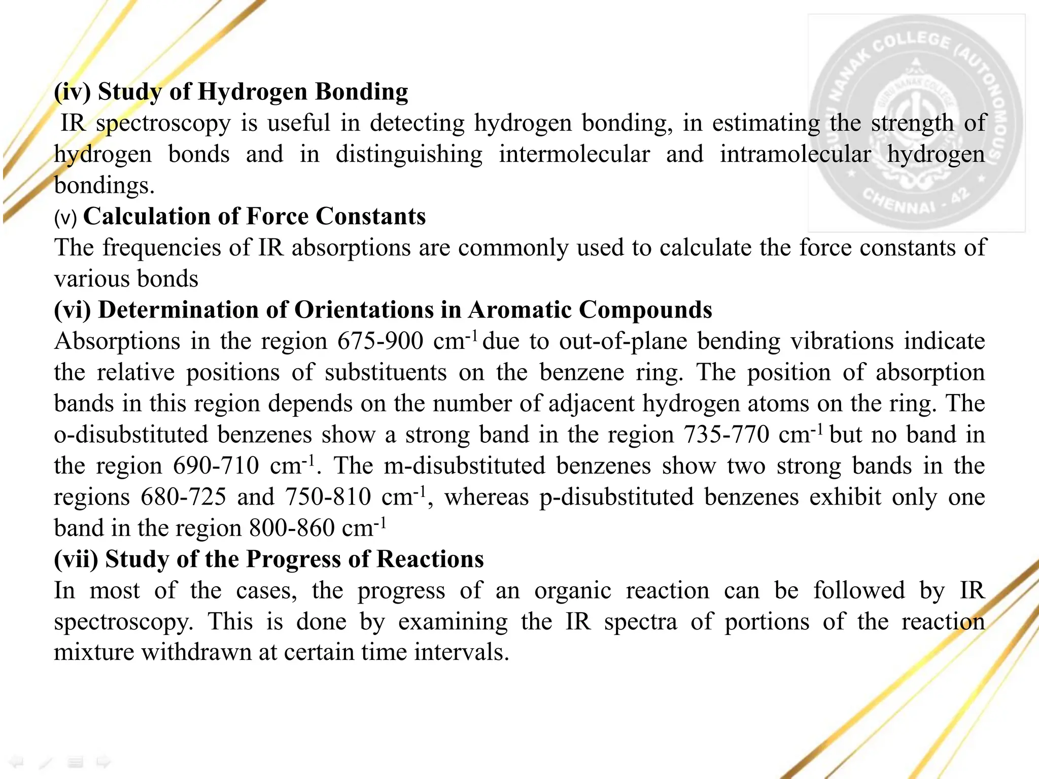 Infrared Spectroscopy Ir Pdf