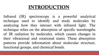 INFRARED SPECTROSCOPY in Modern Pharmaceutical Analytical Techniques.pptx